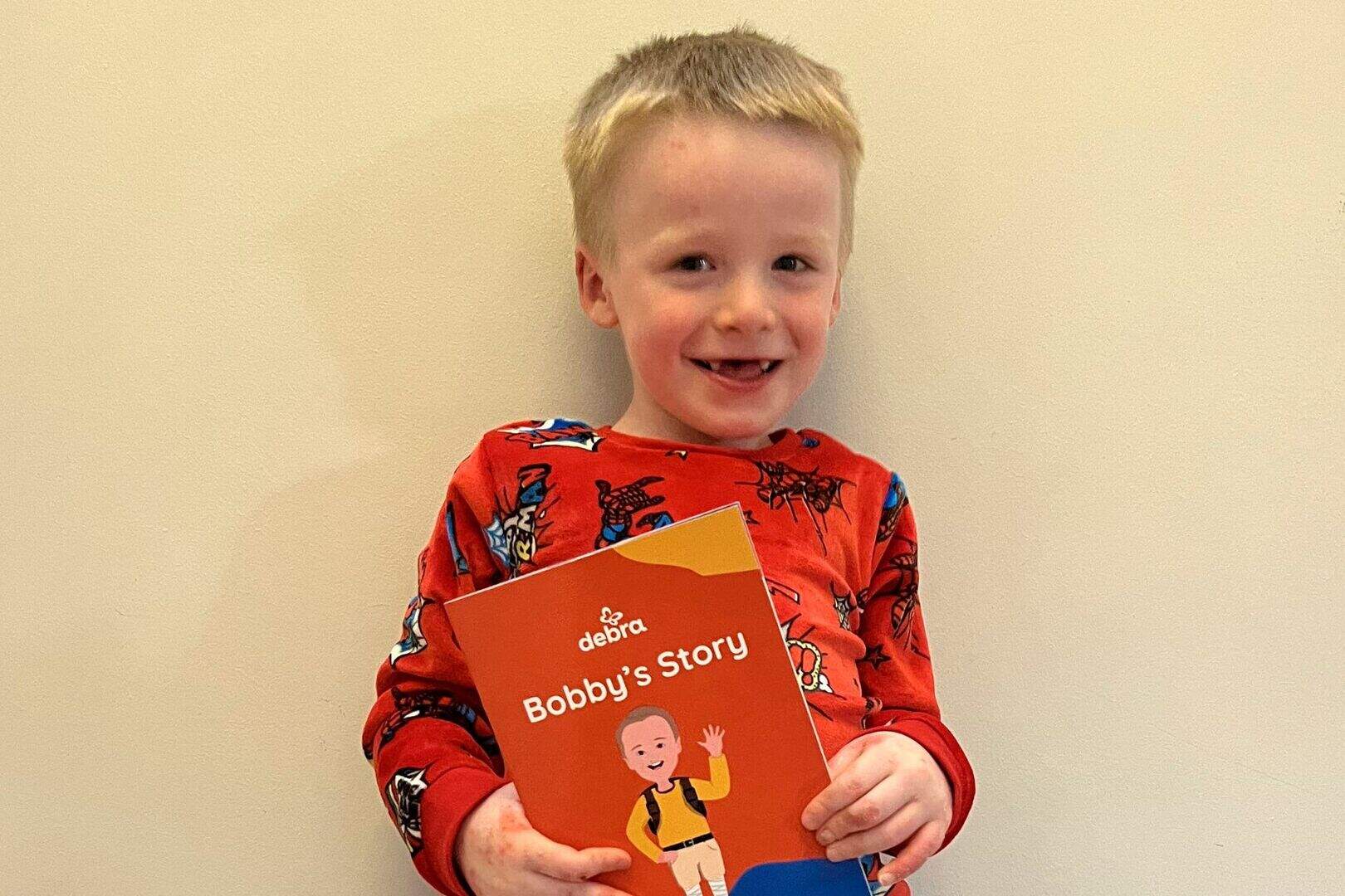 Personal booklet helps Bobby (4) explain his painful butterfly skin ...