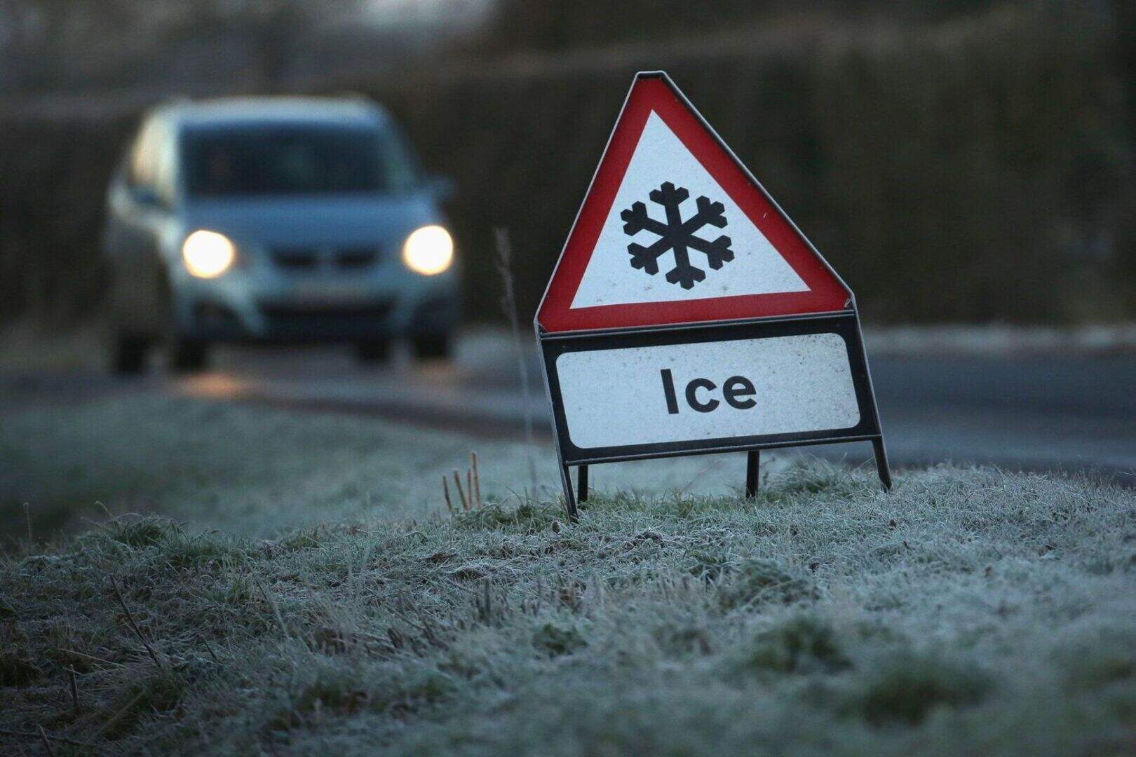 Number of minor collisions due to icy conditions in County Donegal ...