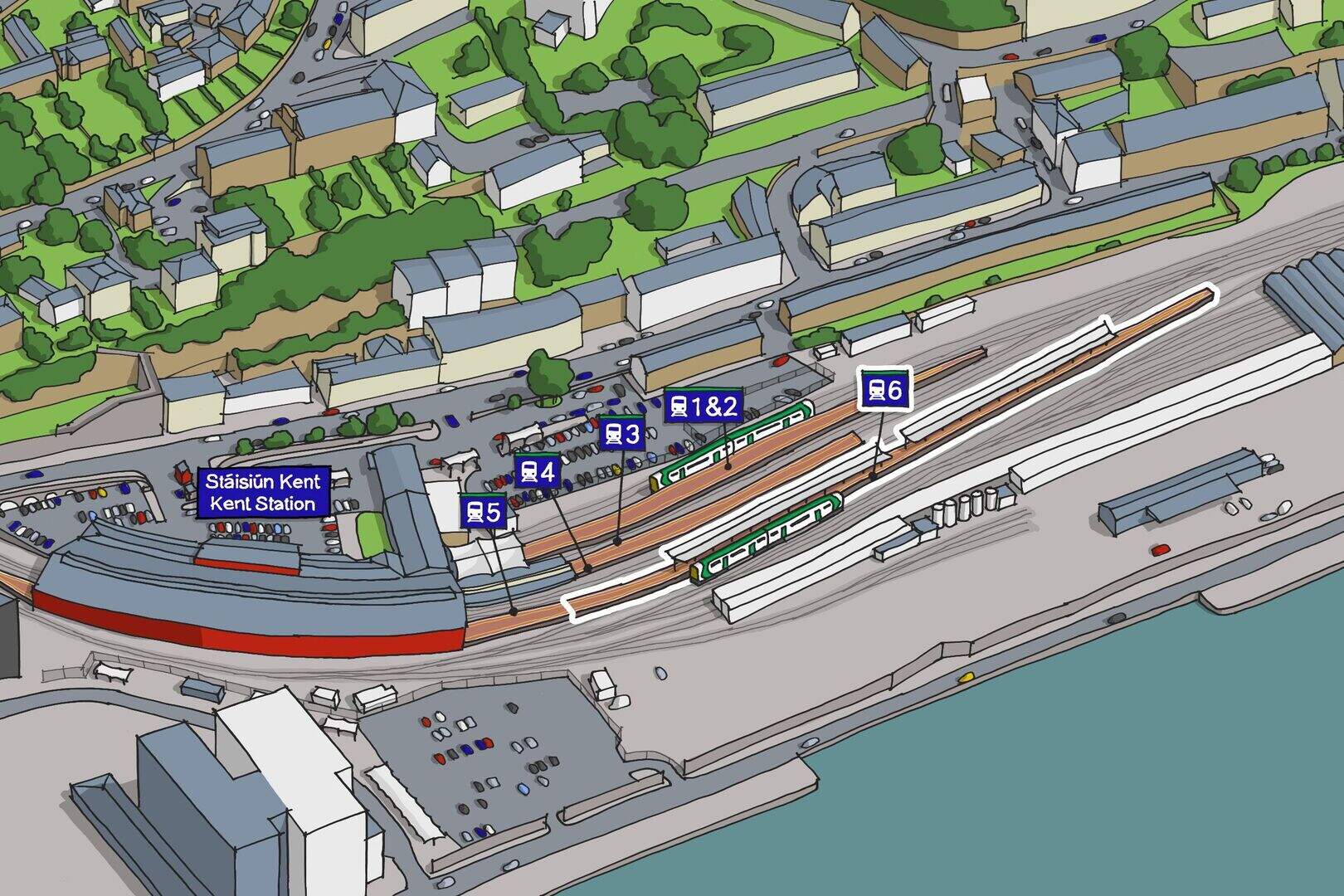 New platform at Cork Kent Station will significantly increase passenger ...