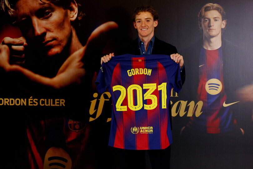 Anthony Gordon completes €80m move from Newcastle to Barcelona on five ...