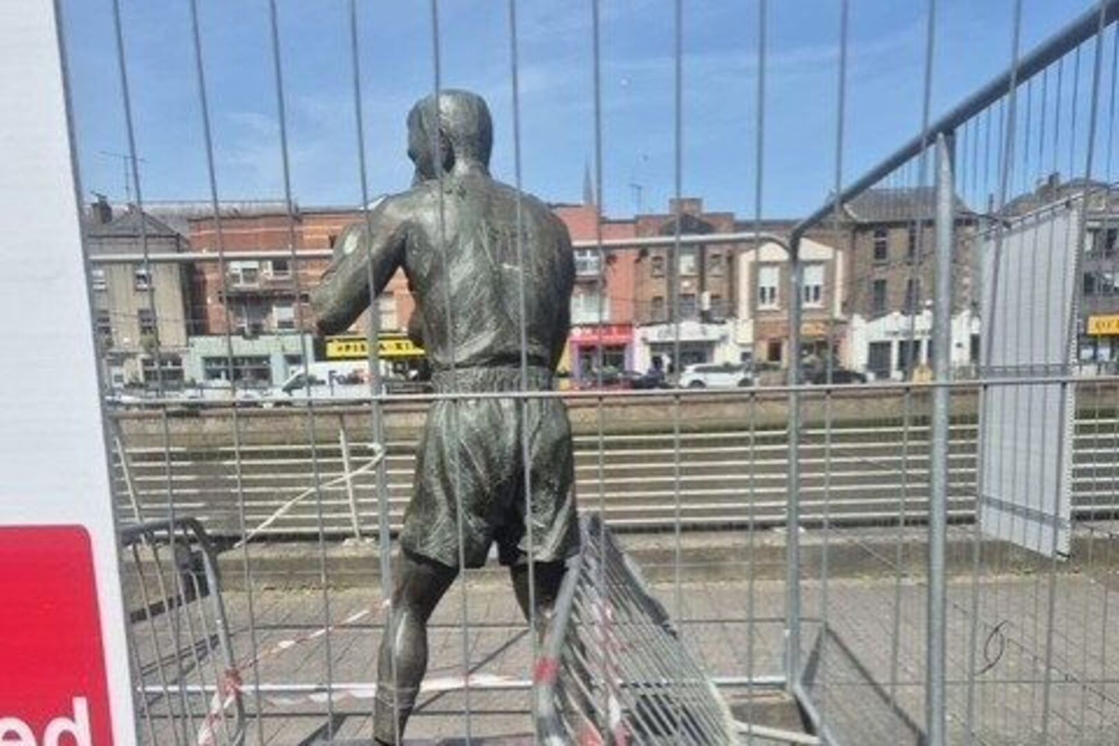 Concerns raised over condition of Socks Byrne sculpture in Drogheda ...