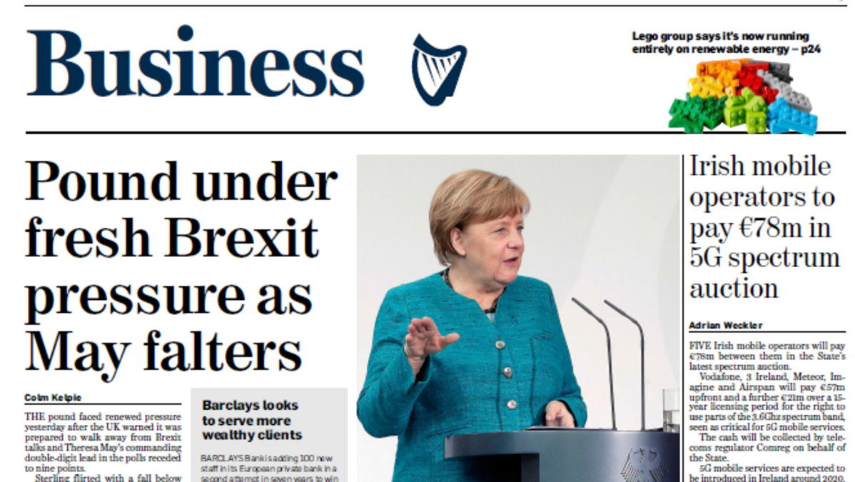 What it says in the papers – business pages | Irish Independent