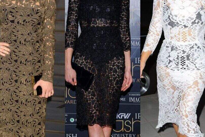 It's the hottest dress of the season - sheer lace (and you need high ...
