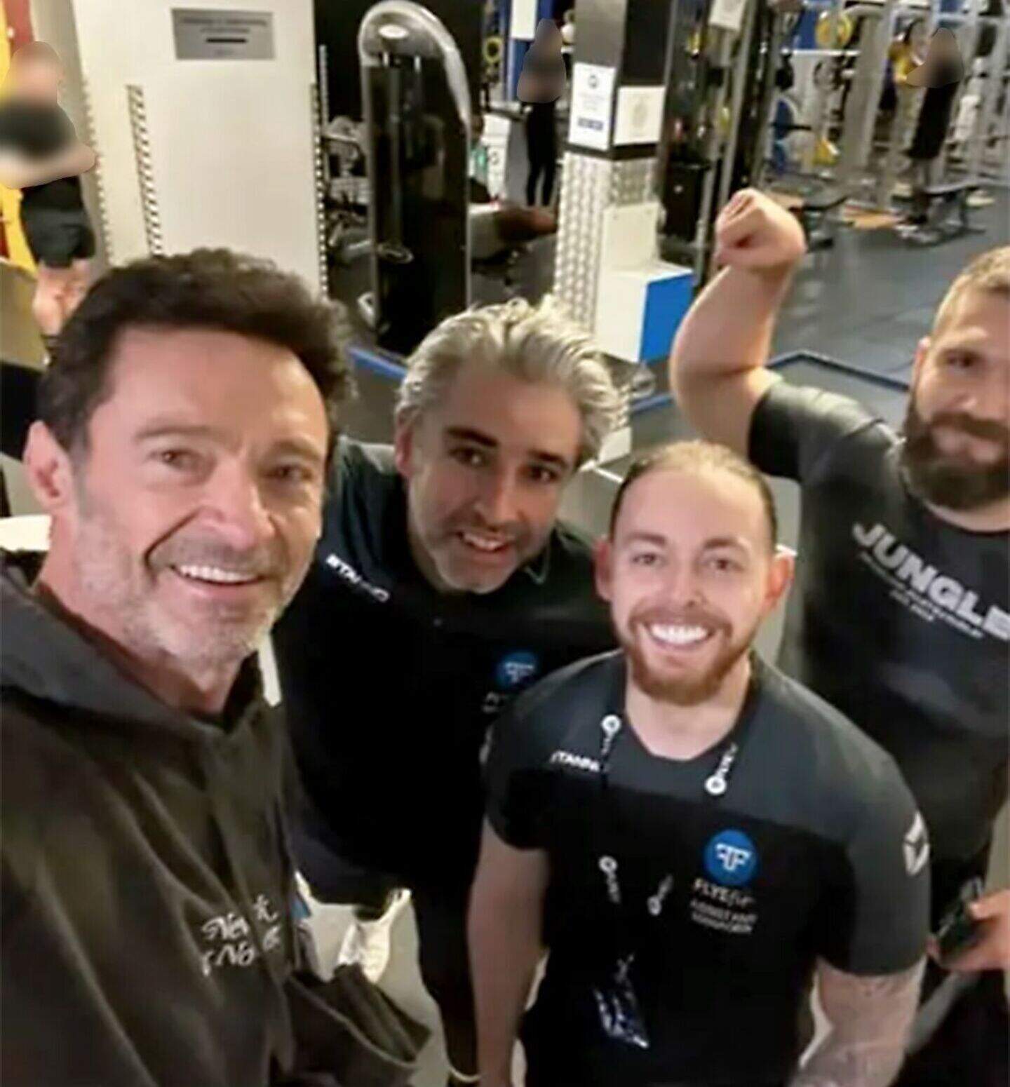 Hugh Jackman goes to popular gym and has Guinness for breakfast in ...