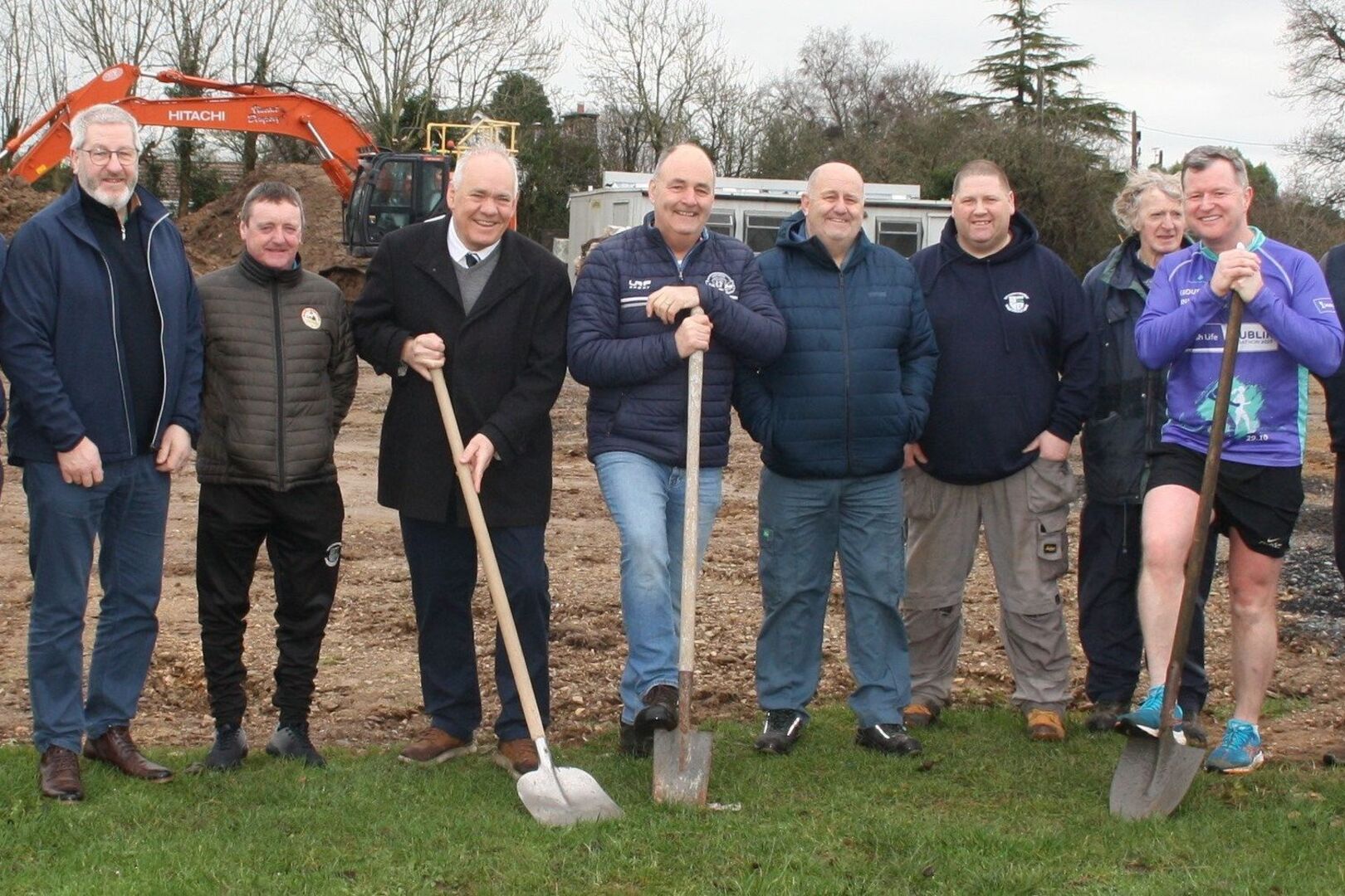 Excitement for Wexford GAA club as sod turned on new outdoor astro turf ...