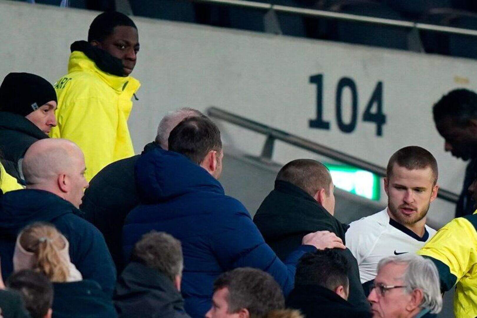 FA charge Spurs midfielder Eric Dier over confrontation with fan in the ...