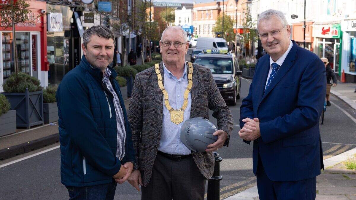 Blackrock village to see footpaths, cycle routes and public seating ...