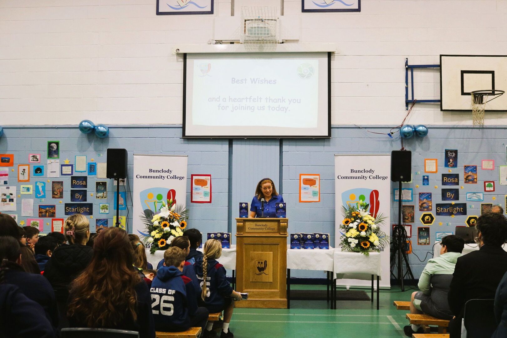 Wexford primary school students and nursing home residents bond during ...