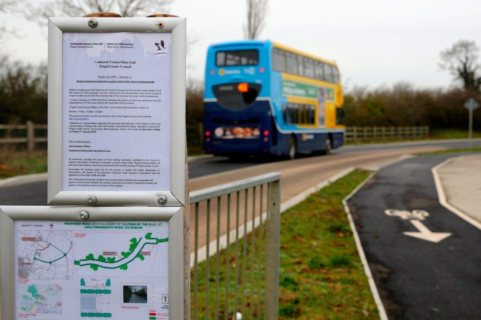 'It's a terrible insult' - road faces closure days after bus stop is ...