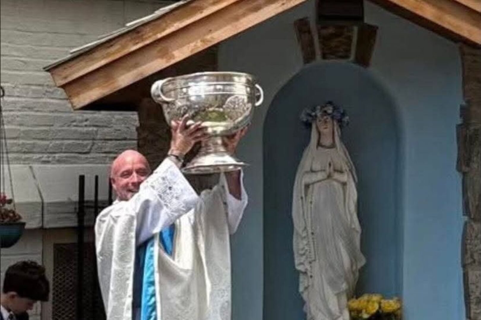 Kerry priest in New York gets heavenly visit from Sam Maguire – ‘It ...