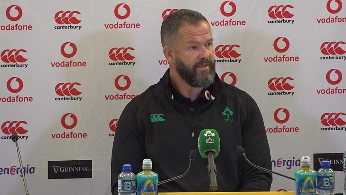 Ireland v New Zealand: Andy Farrell press conference | Irish Independent