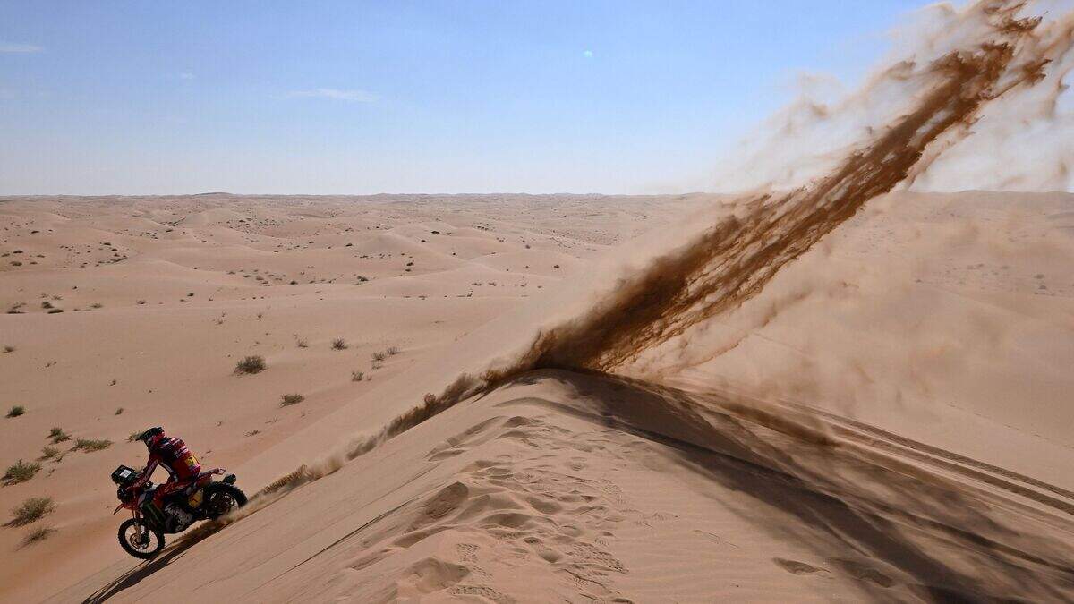 Dakar Rally motorcyclist Carles Falcon, 45, dies a week after crash in ...