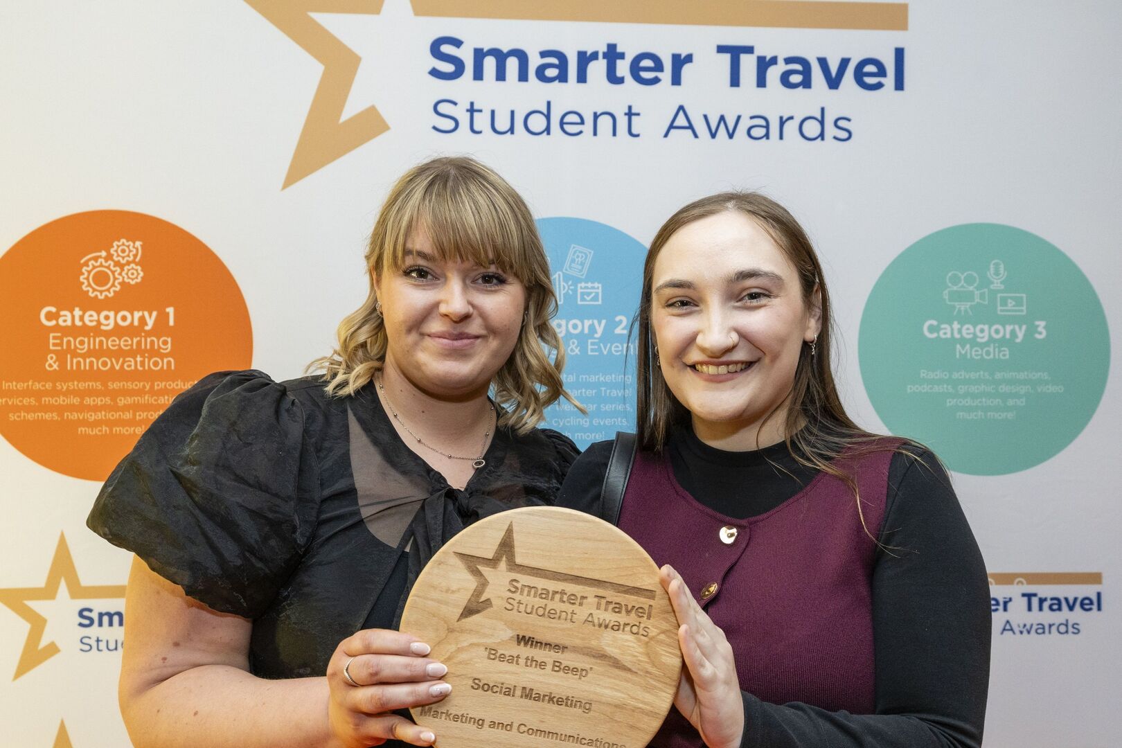 SETU Carlow students dominate Smarter Travel University Awards 2026 ...