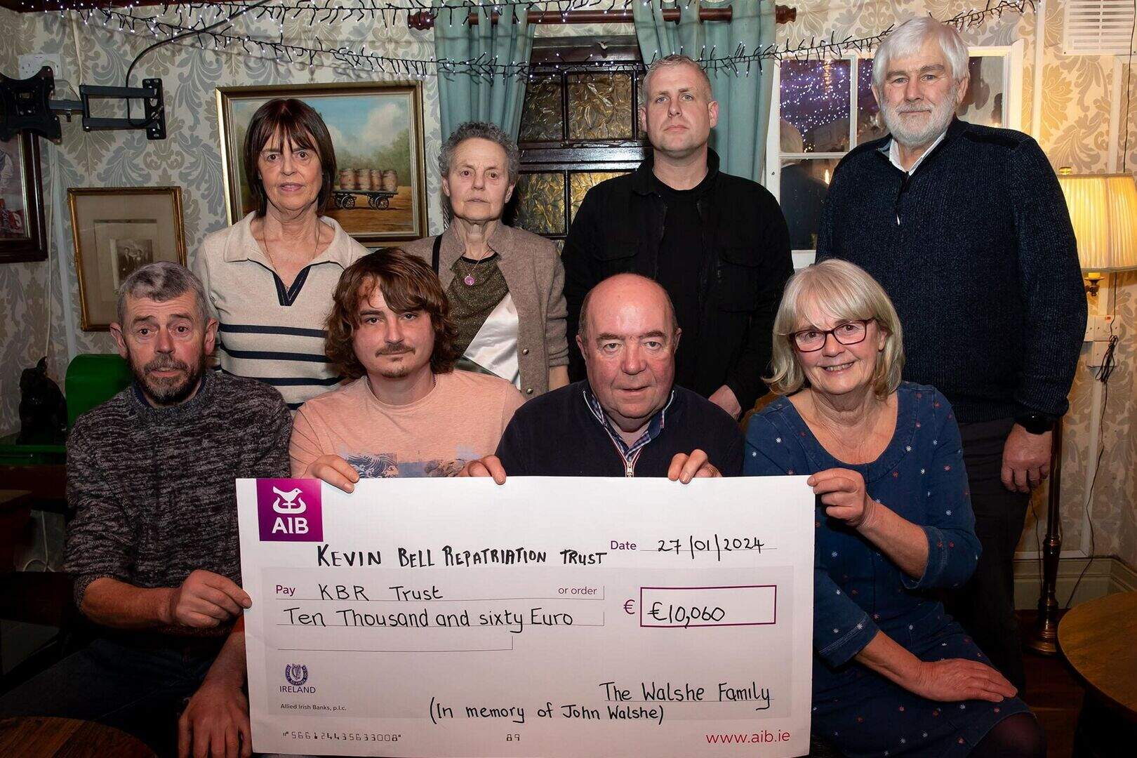 Fundraisers to remember Co Wexford man raise €11,310 for Kevin Bell ...