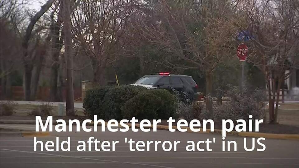 Two teenagers held in Manchester after ‘act of terror’ at US synagogue ...