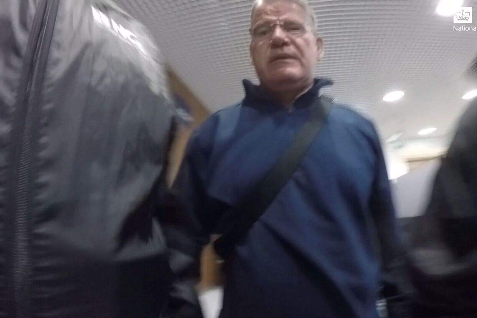 Moment senior Kinahan associate Thomas ‘Bomber’ Kavanagh is arrested ...