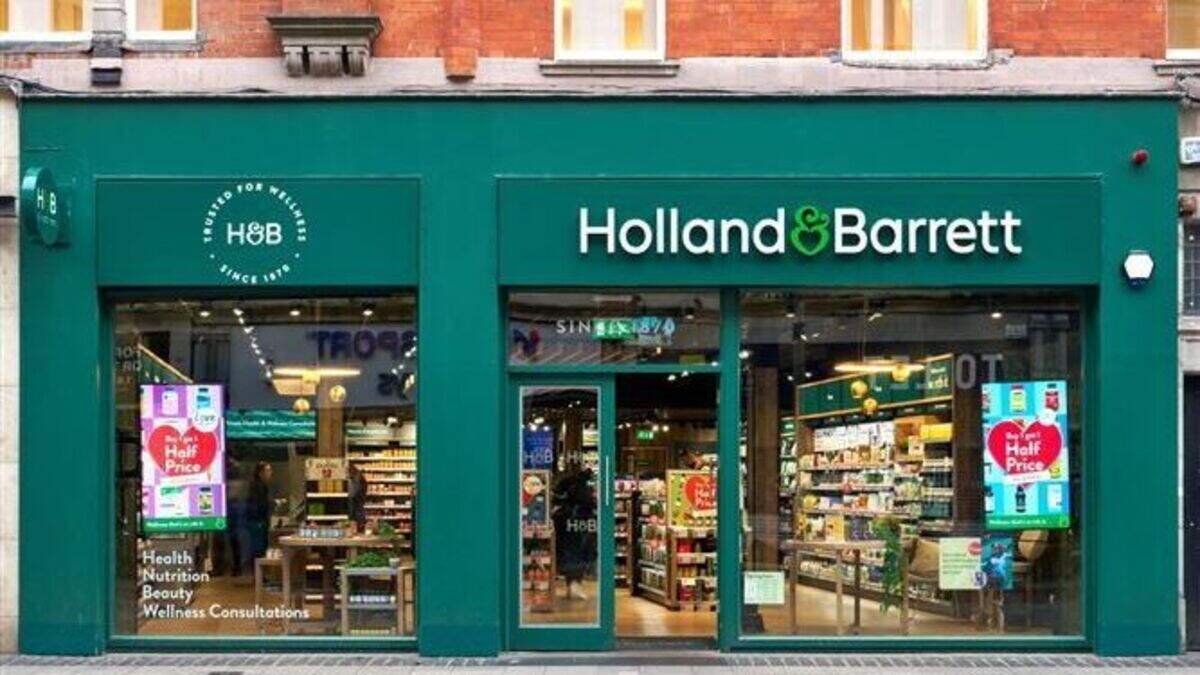 Woman shoplifted €426 worth of protein products from Holland & Barrett ...