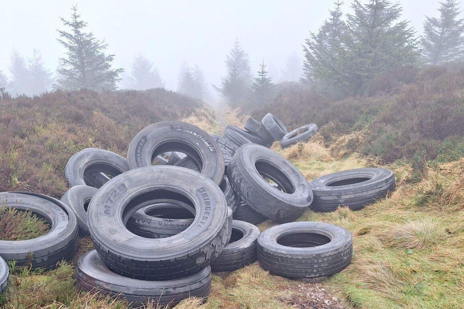 Appeal for information after tyres dumped at Louth beauty spot | Irish ...