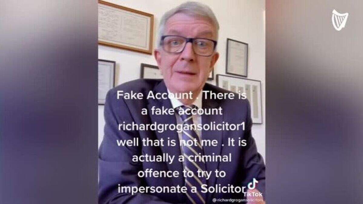 Well known TikTok solicitor warns against fake accounts impersonating ...