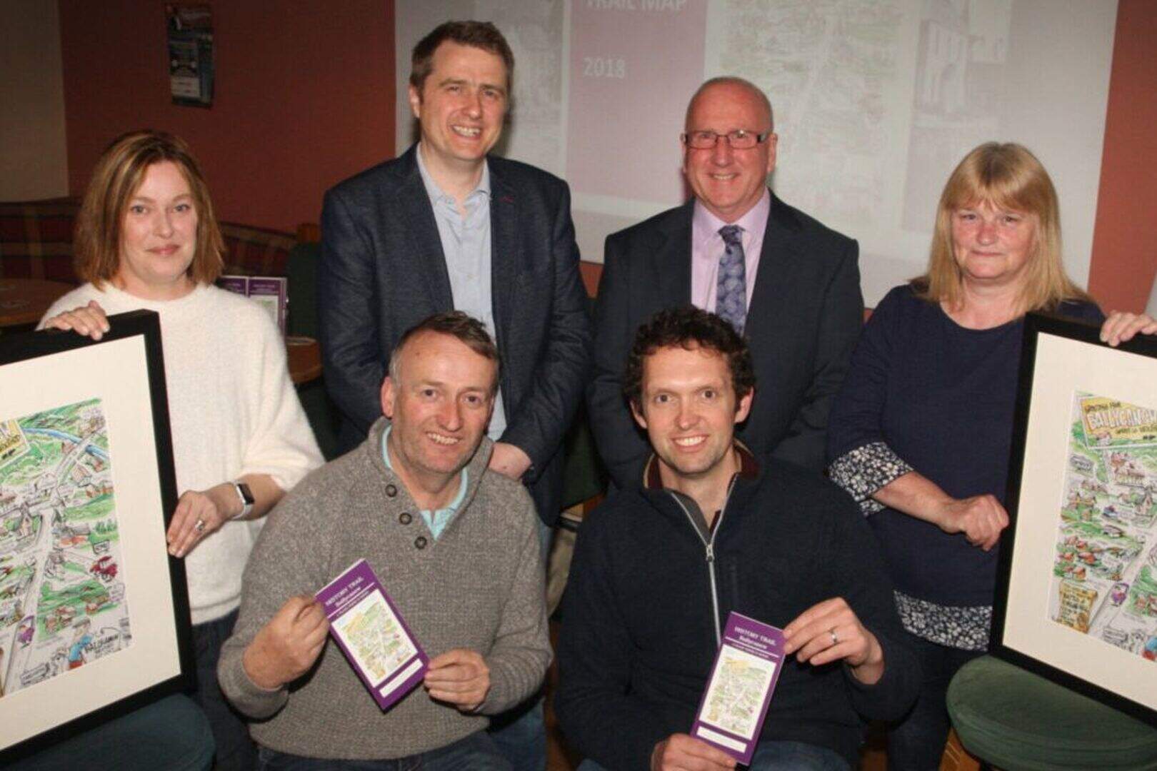 Fun history trail map is launched in Ballycanew | Irish Independent