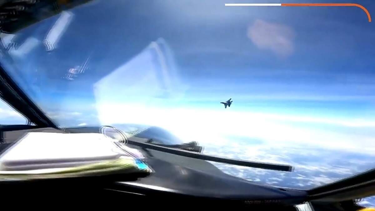 A Chinese fighter jet carried out an ‘aggressive’ maneuver near a US ...