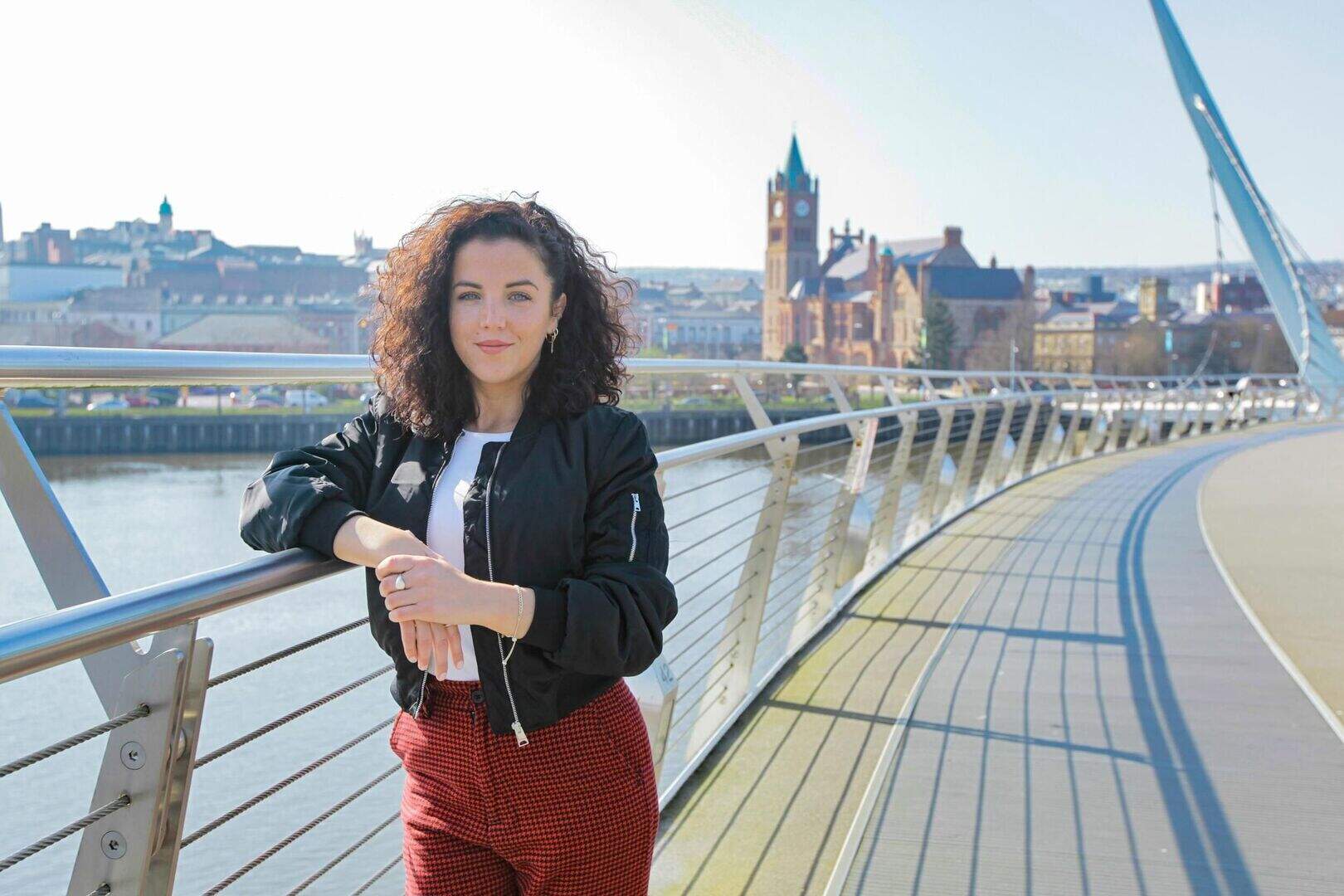 Jamie-Lee O’Donnell asks flute band ‘if they know any Wolfe Tones’ in ...
