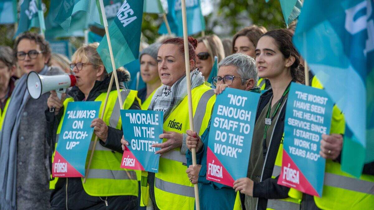 ‘Staff are overworked and burnt out’ – protest at University Hospital ...