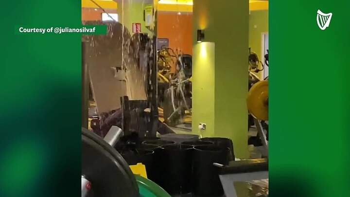 Dublin gym floods as a result of heavy rain as Met Éireann reports 3mm ...