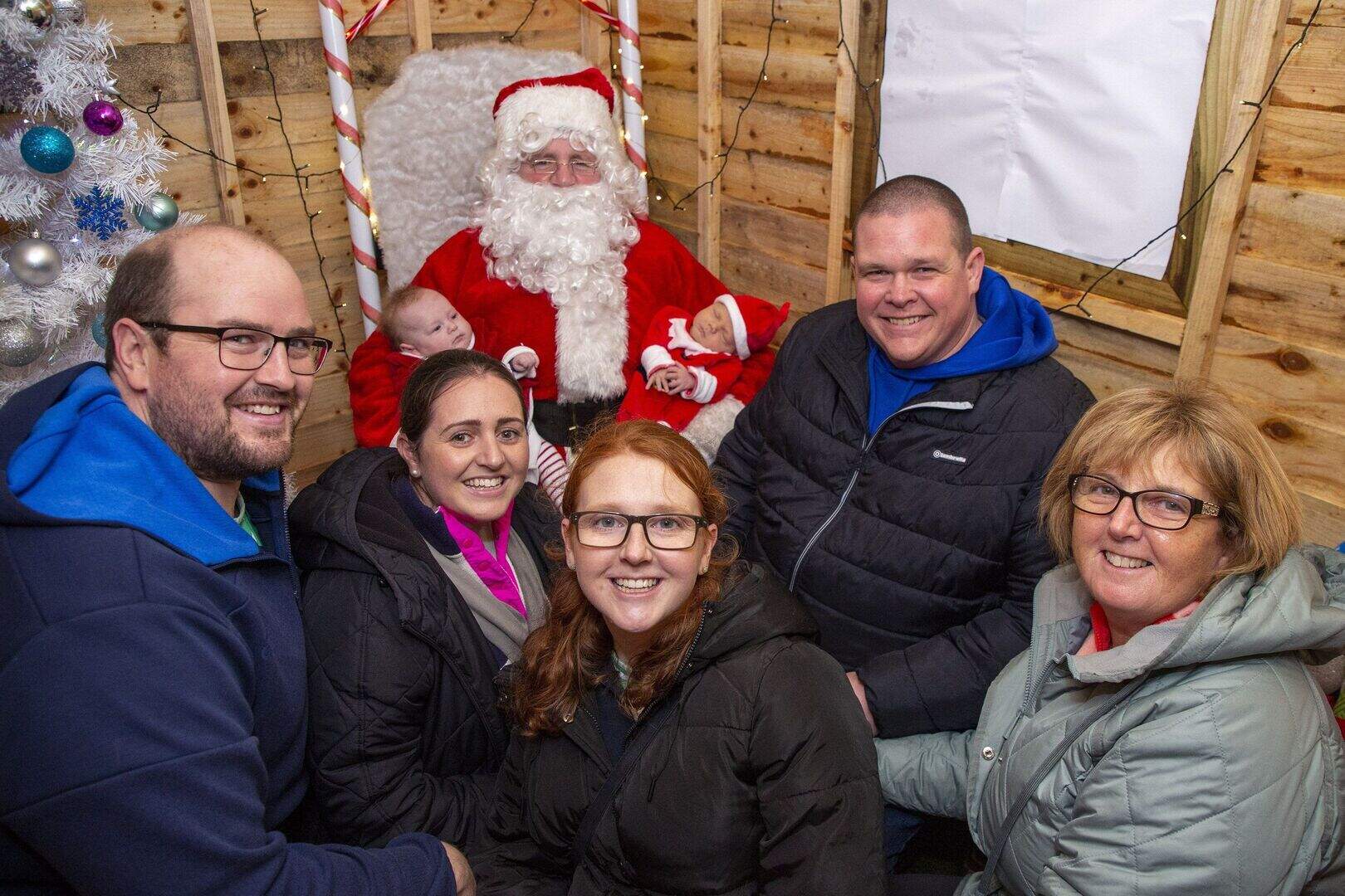 See photos as Santa switches on Arklow Christmas lights | Irish Independent
