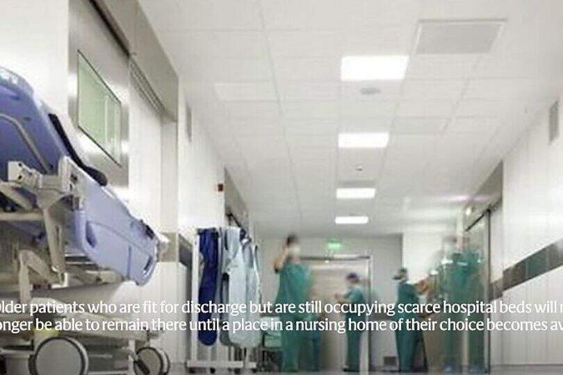 Elderly patients taking up hospital beds to be moved to next available ...