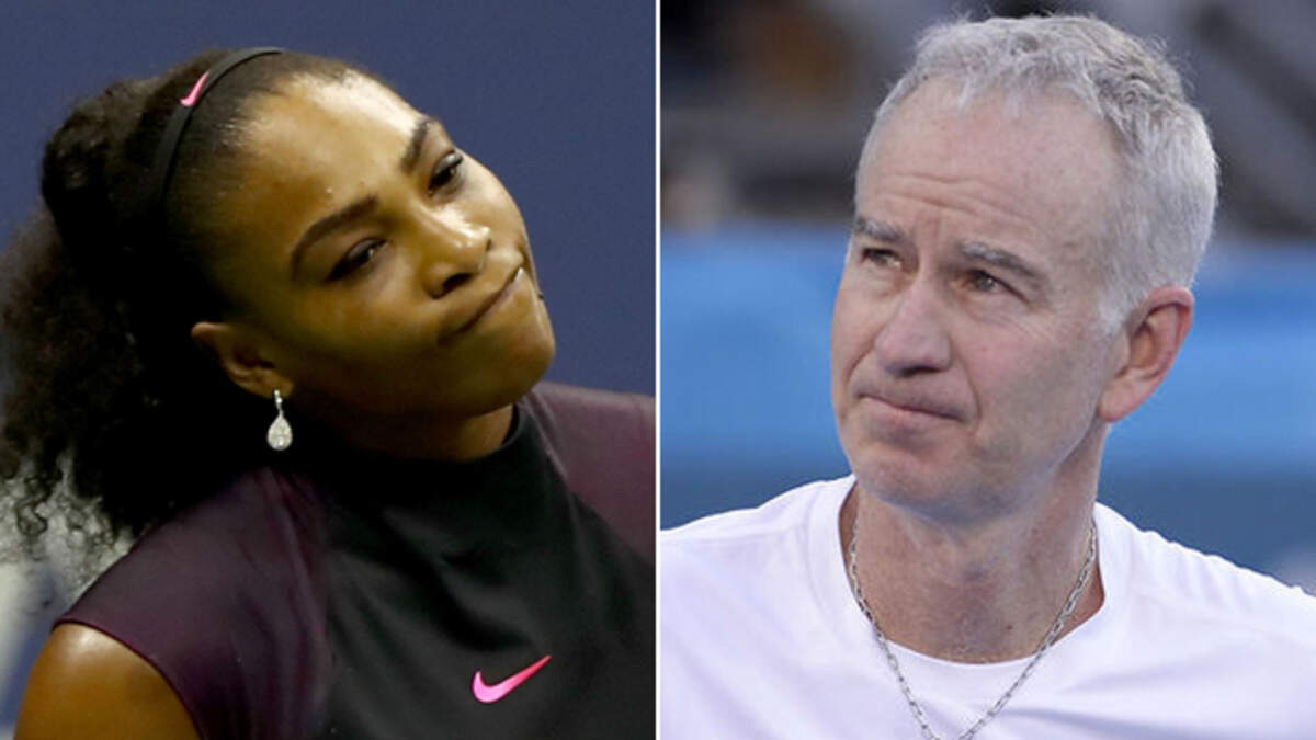 Serena Williams tells John McEnroe to respect her after he claimed she ...