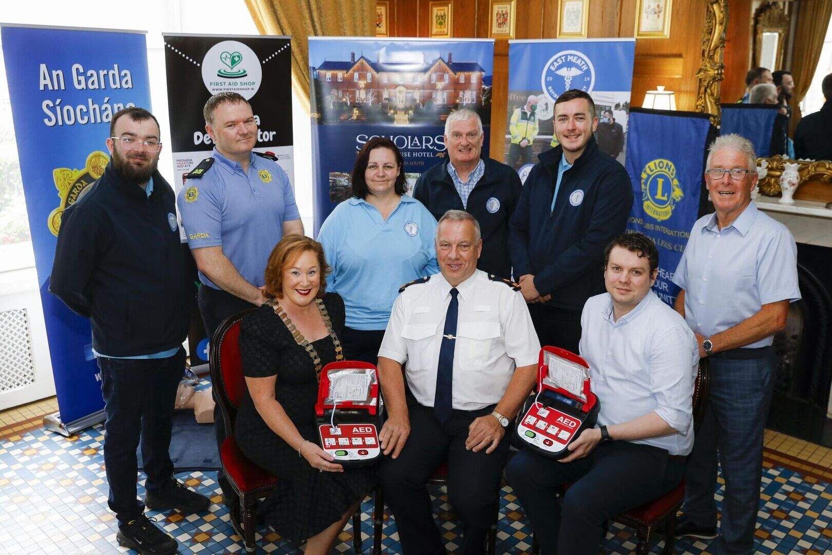 Drogheda Lions Club install four new defibrillators around the town ...