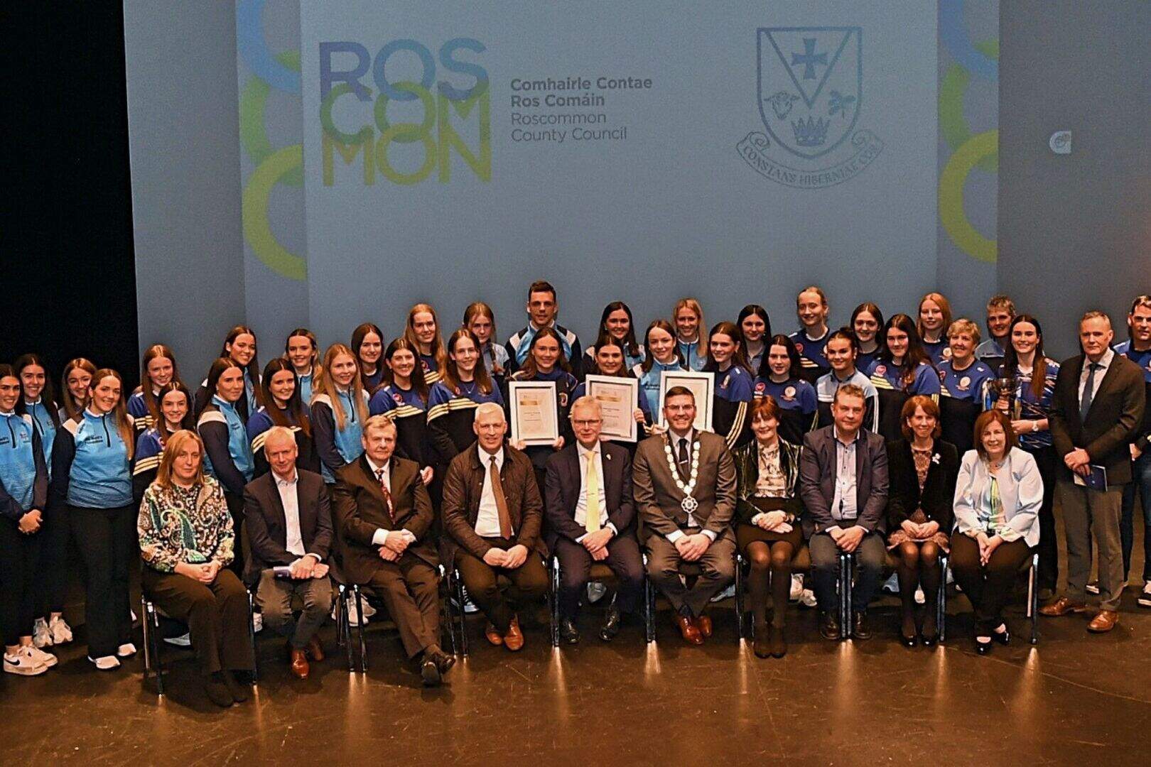 Pictures show talented Roscommon people being honoured with civic ...