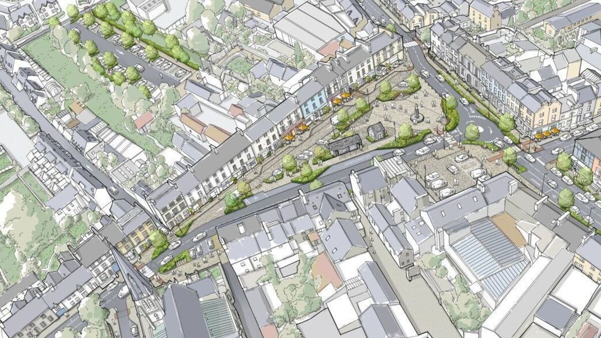 Major Gort town centre overhaul approved despite parking and traffic ...