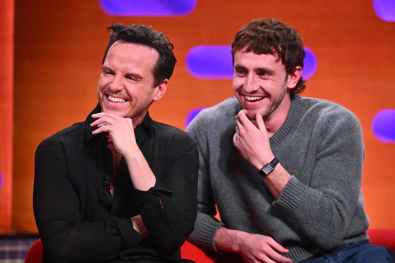 Paul Mescal says family viewing sex scenes with Andrew Scott is ‘tricky ...