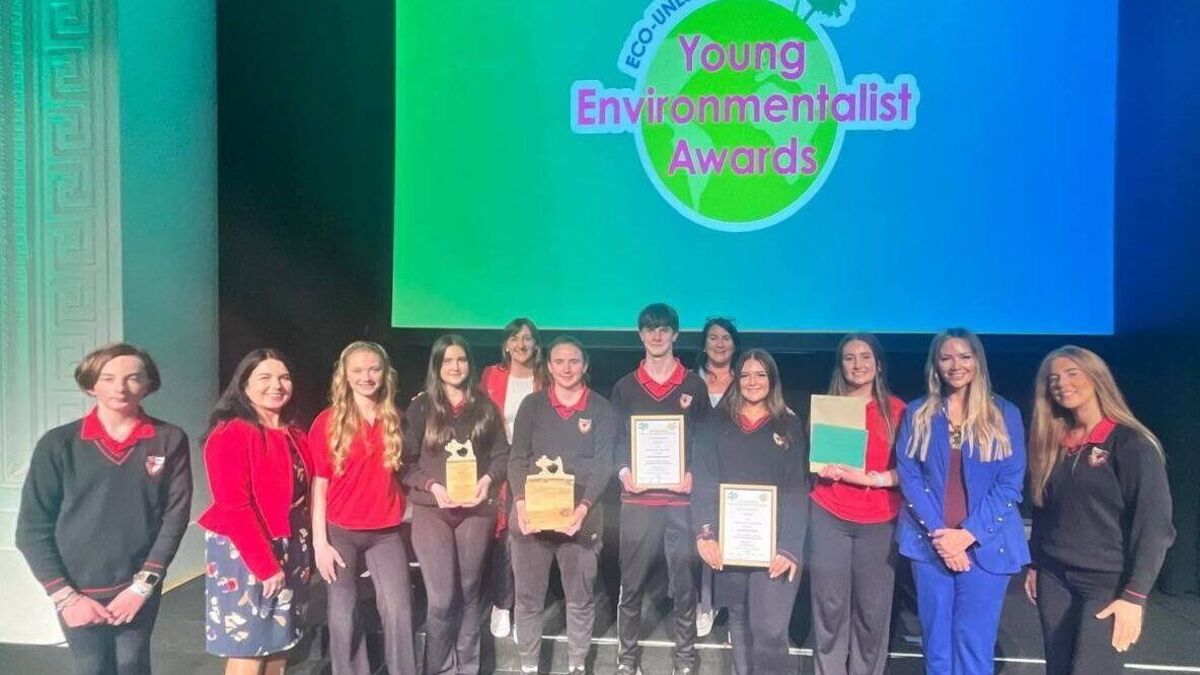 Kerry Secondary School celebrates double national success at ...