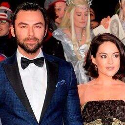 Irish Poldark star Aidan Turner engaged to actress girlfriend Sarah ...
