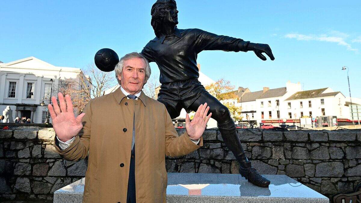 Pat Jennings hails special day as Newry statue unveiled despite ...