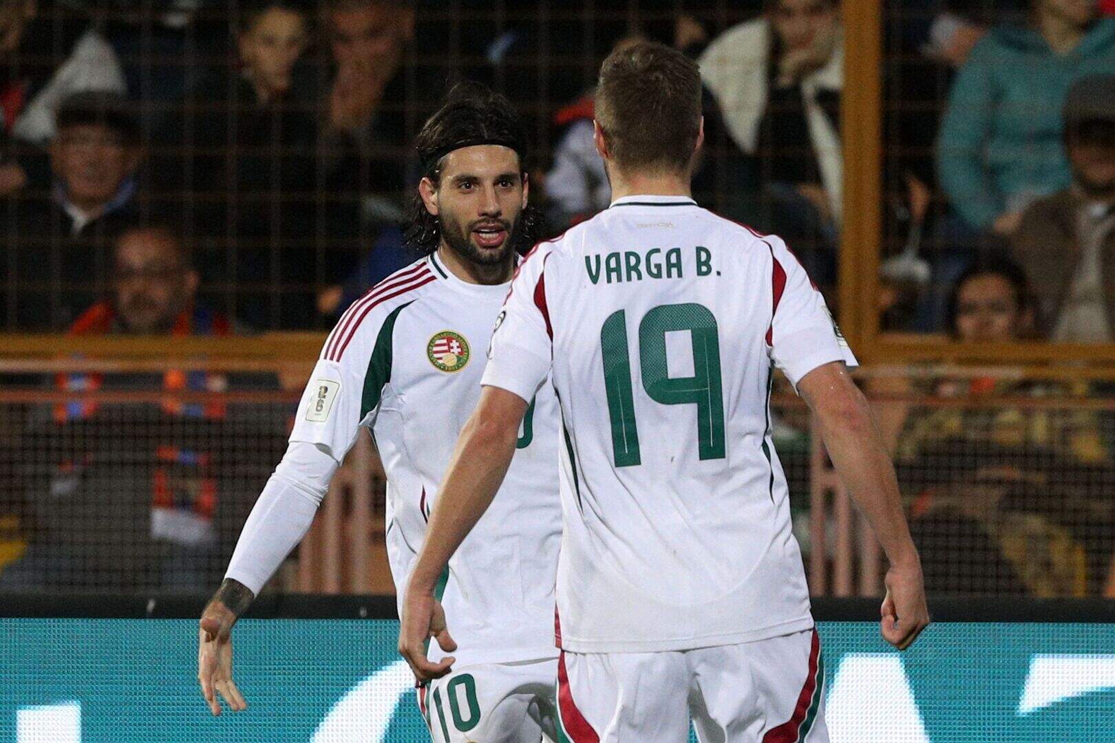 Barnabas Varga goal puts Hungary in stronger position in battle for ...
