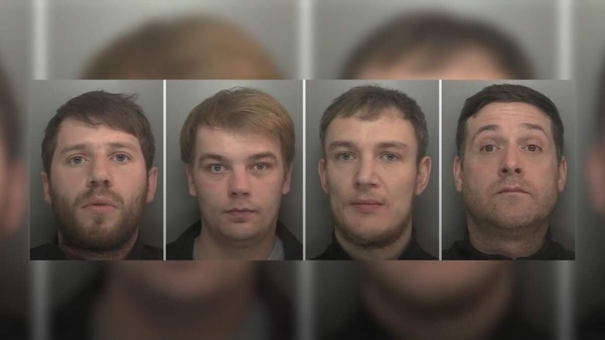 Four men convicted of murder of woman shot with machine gun in her home ...