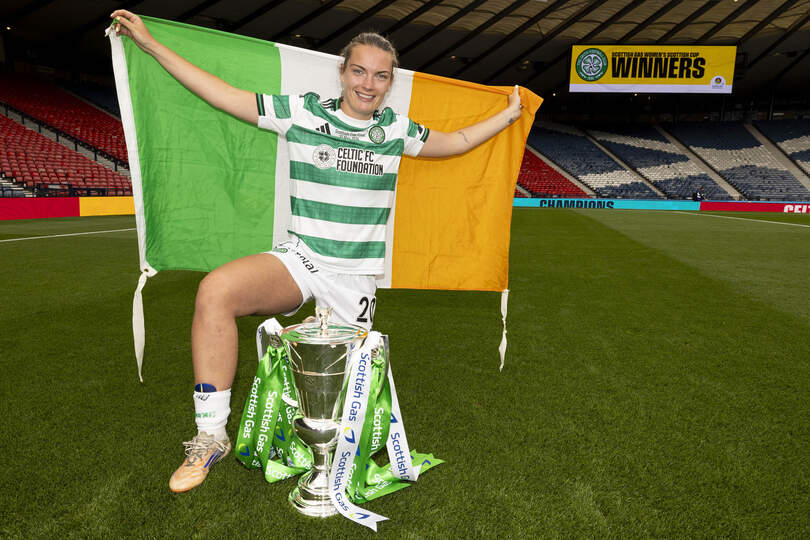 Saoirse Noonan sets up winner as 10-woman Celtic beat Rangers to claim ...