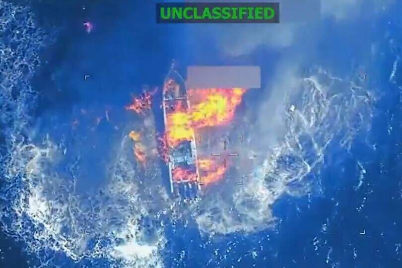US strike on alleged drug boat kills three in eastern Pacific | Irish ...