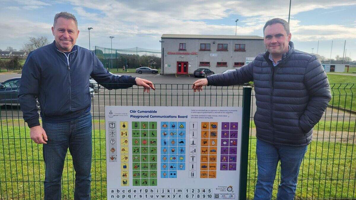 New communication boards enhance inclusivity in Louth playgrounds ...