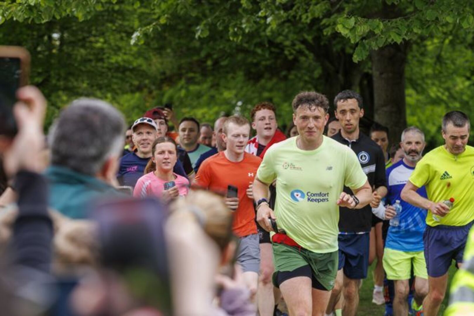 Jordan Adams completes day eight of 32-day fundraising run in Ireland ...