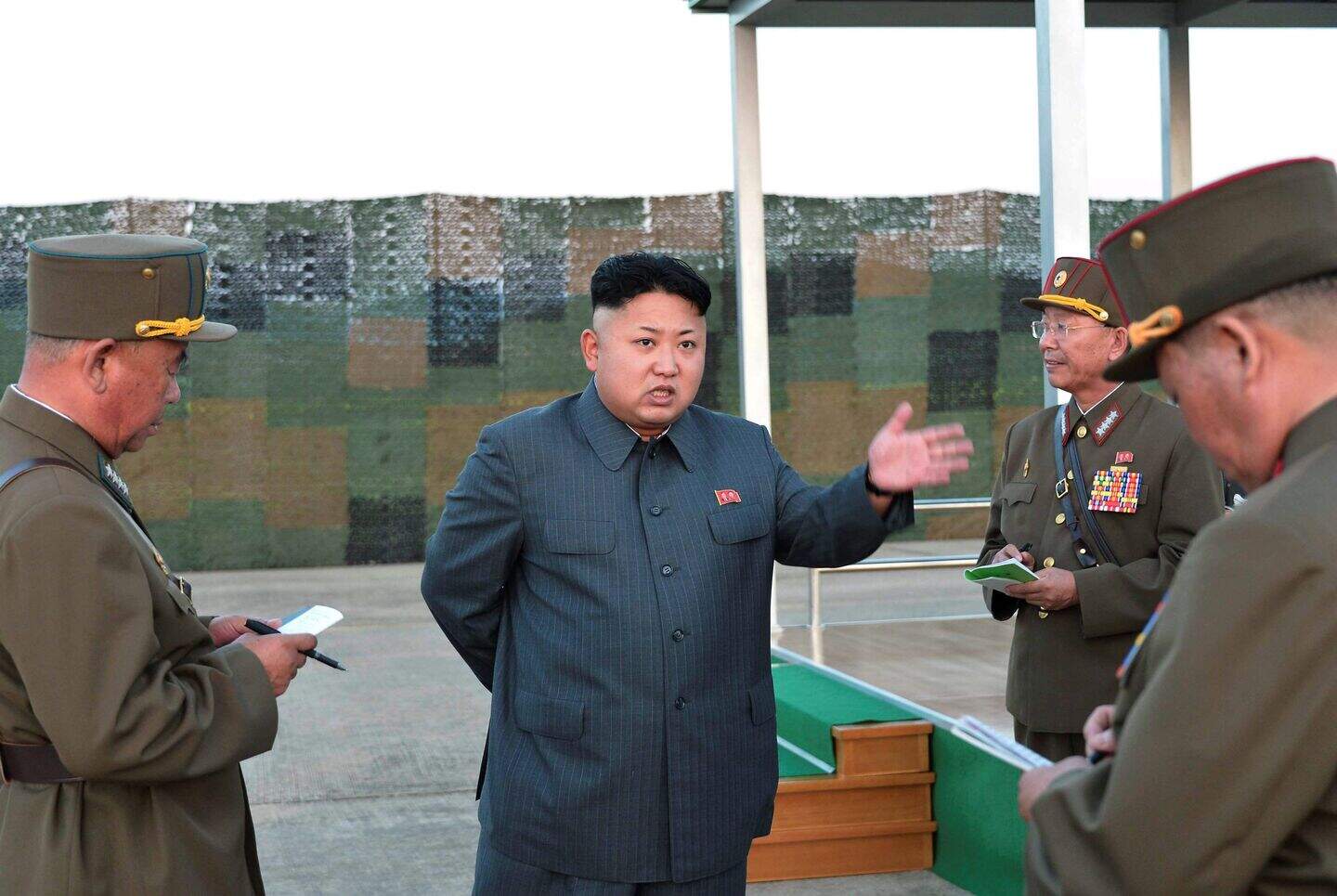North Korean leader Kim Jong Un seen for first time in 40 days - with ...
