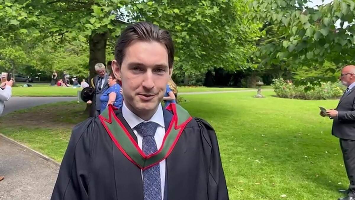 Olympic gold medallist Paul O’Donovan celebrates UCC medical degree ...