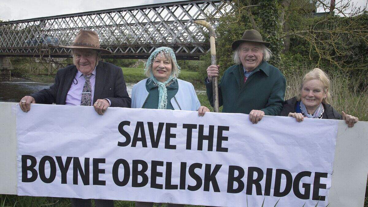 Protest at Drogheda’s Obelisk Bridge to ensure €1m council restoration ...