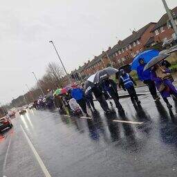 Huge crowd braved Storm Isha to protest against Limerick University ...