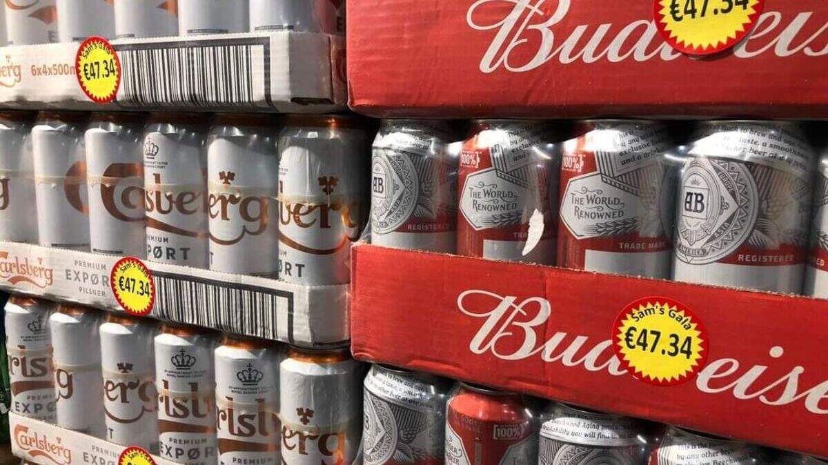 Shop offers credit note for value of €47 slab of beer to shoppers who ...