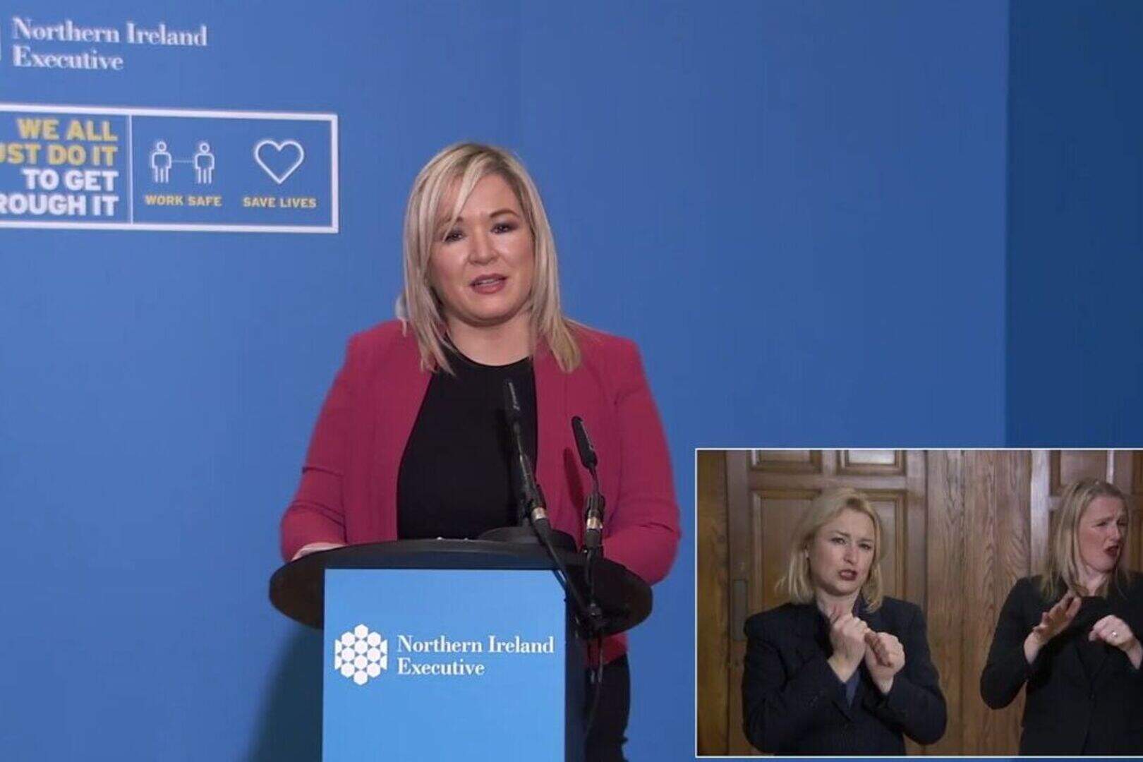 Michelle O'Neill: Situation in Northern Ireland is worse than first ...